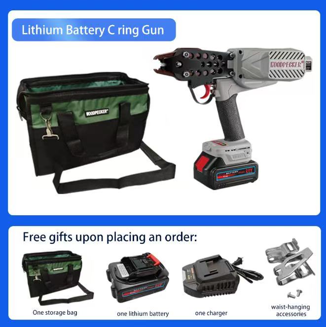 Premium 20V Cordless C Ring Gun – Outback Fencing and Steel Supplies